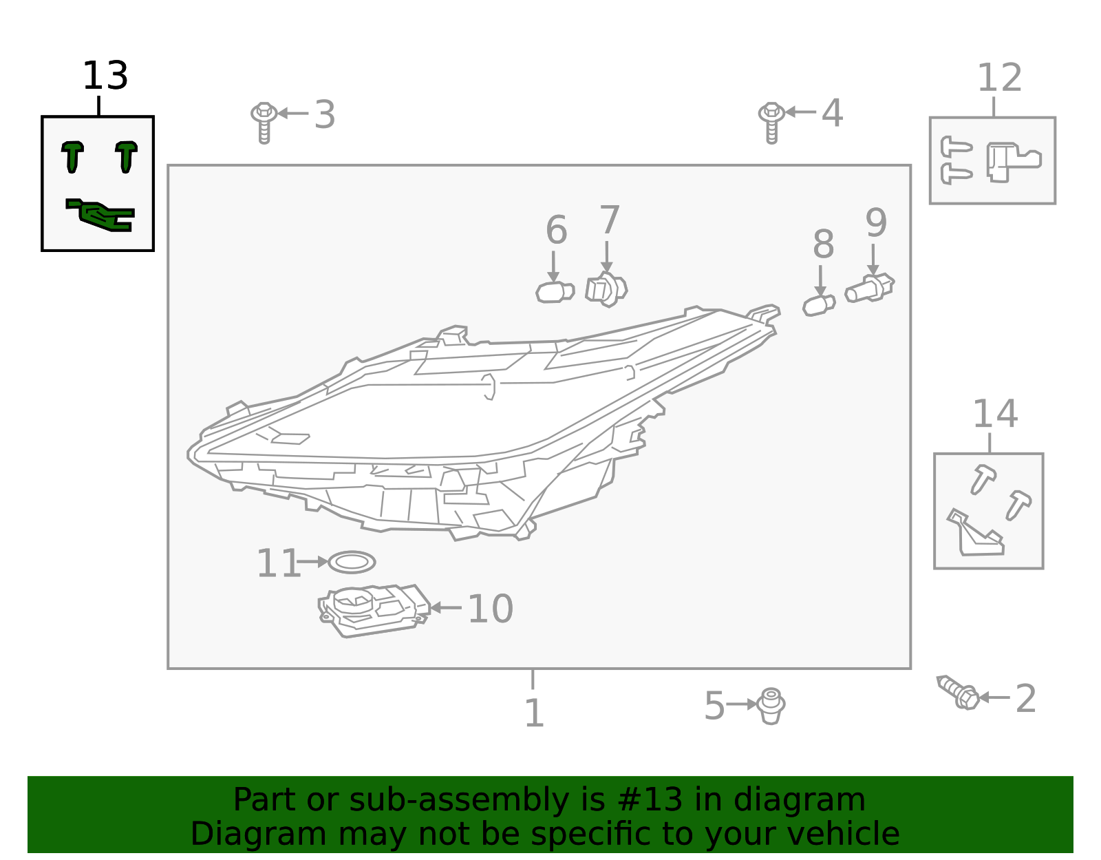 81193-48160 - 2018-2022 Lexus - Repair Bracket | My L Parts