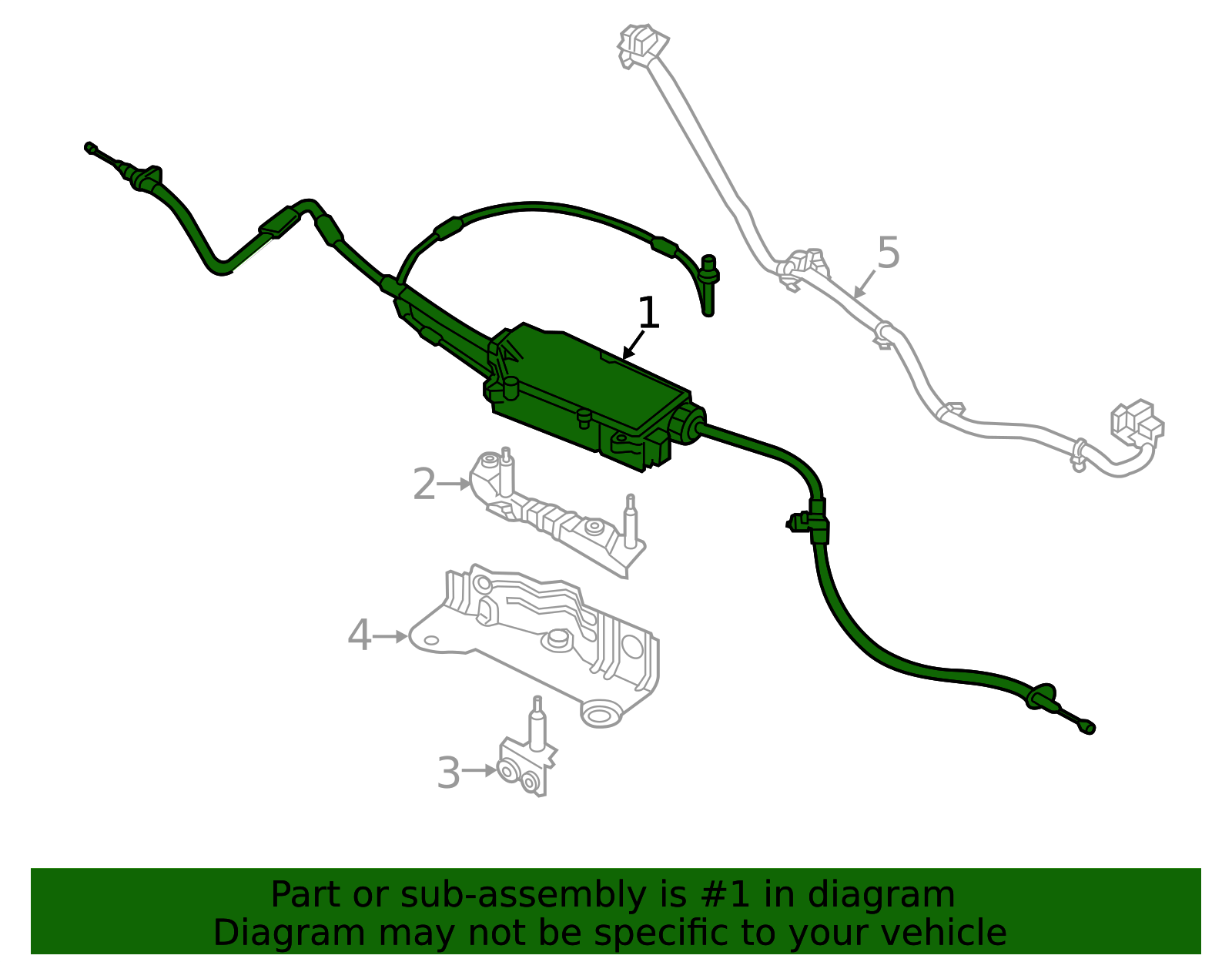 2010-2014 Hyundai Parking Brake Actuator 59700-3M900 | MotorMotor