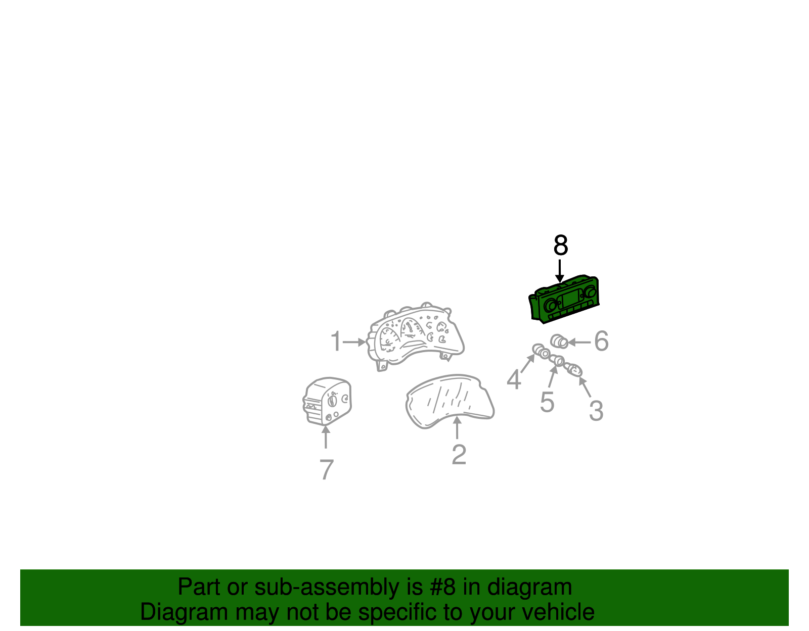 Buy Genuine GM Auto Parts - Control (Part # 21999163) | GM Parts Store