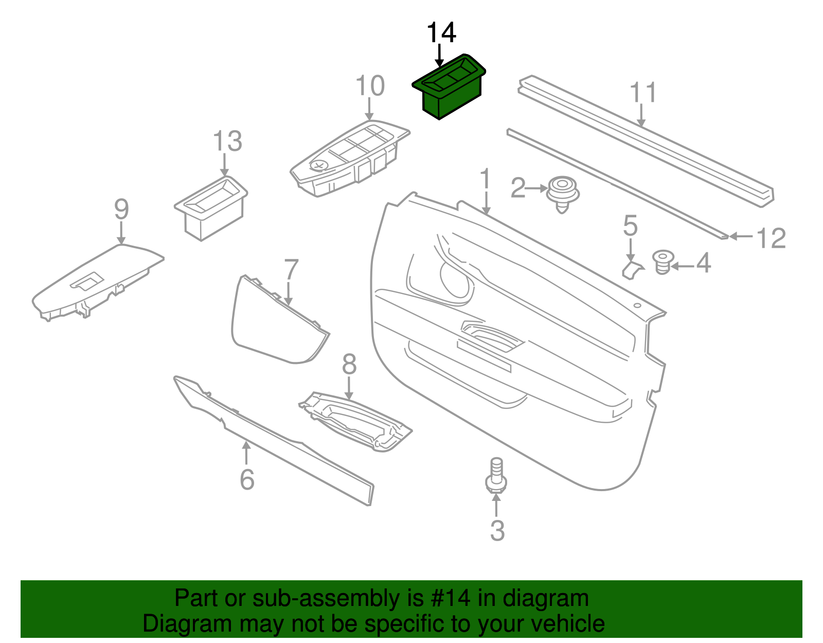 Genuine Switch for 2009-2024 BMW | OEM Part# 61-31-5-A64-C25 | BMW ...