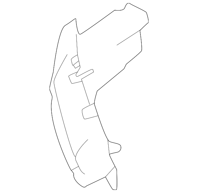 2020-2024 Nissan TITAN Inner Bracket 62220-9FV0A | TascaParts.com