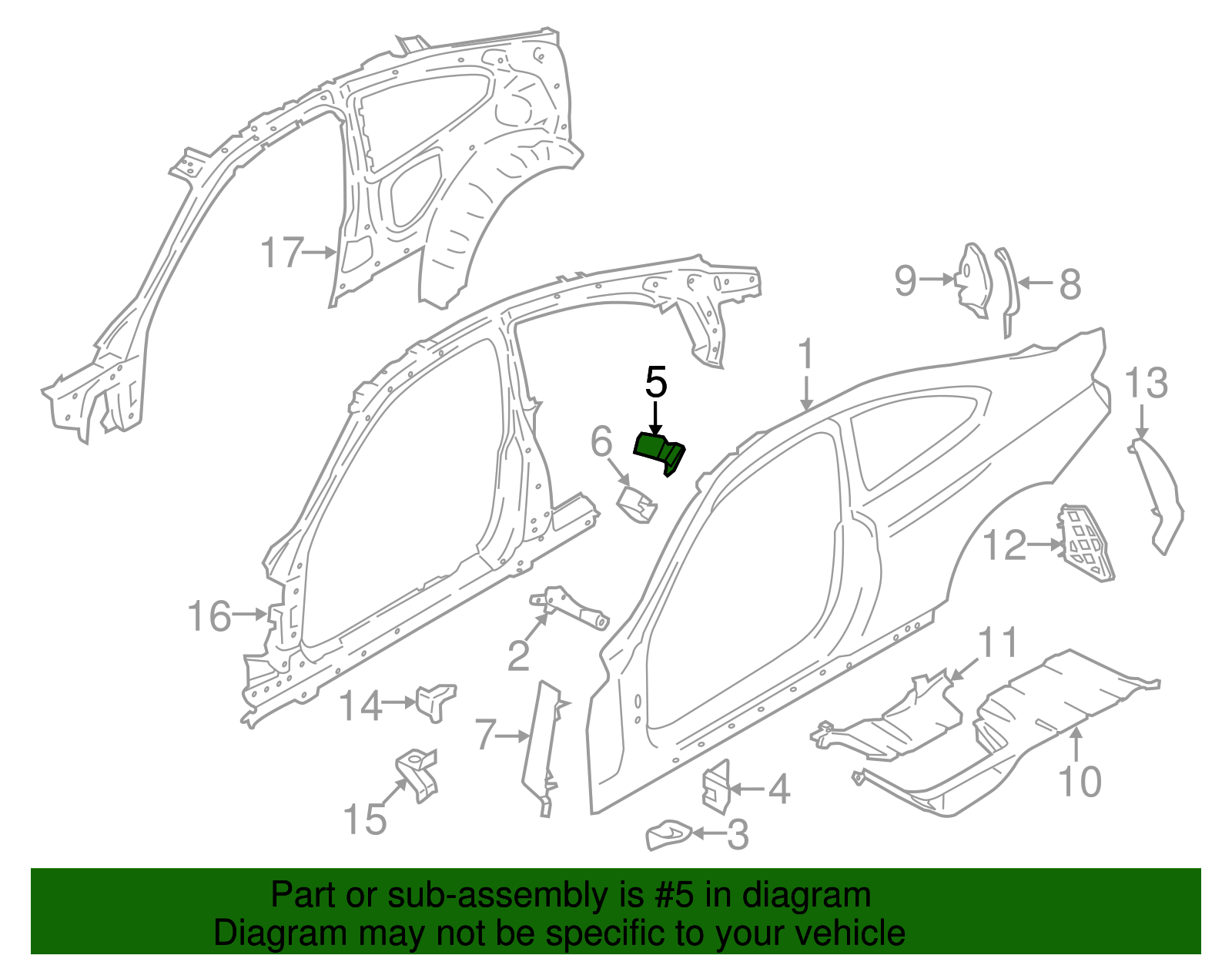 41-21-7-272-289 - Baffle Plate - 2014-2020 BMW | Buy BMW Parts Now