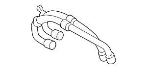 2011-2015 Volkswagen Touareg Water Hose Assembly 7P0-122-073-A | OEM ...