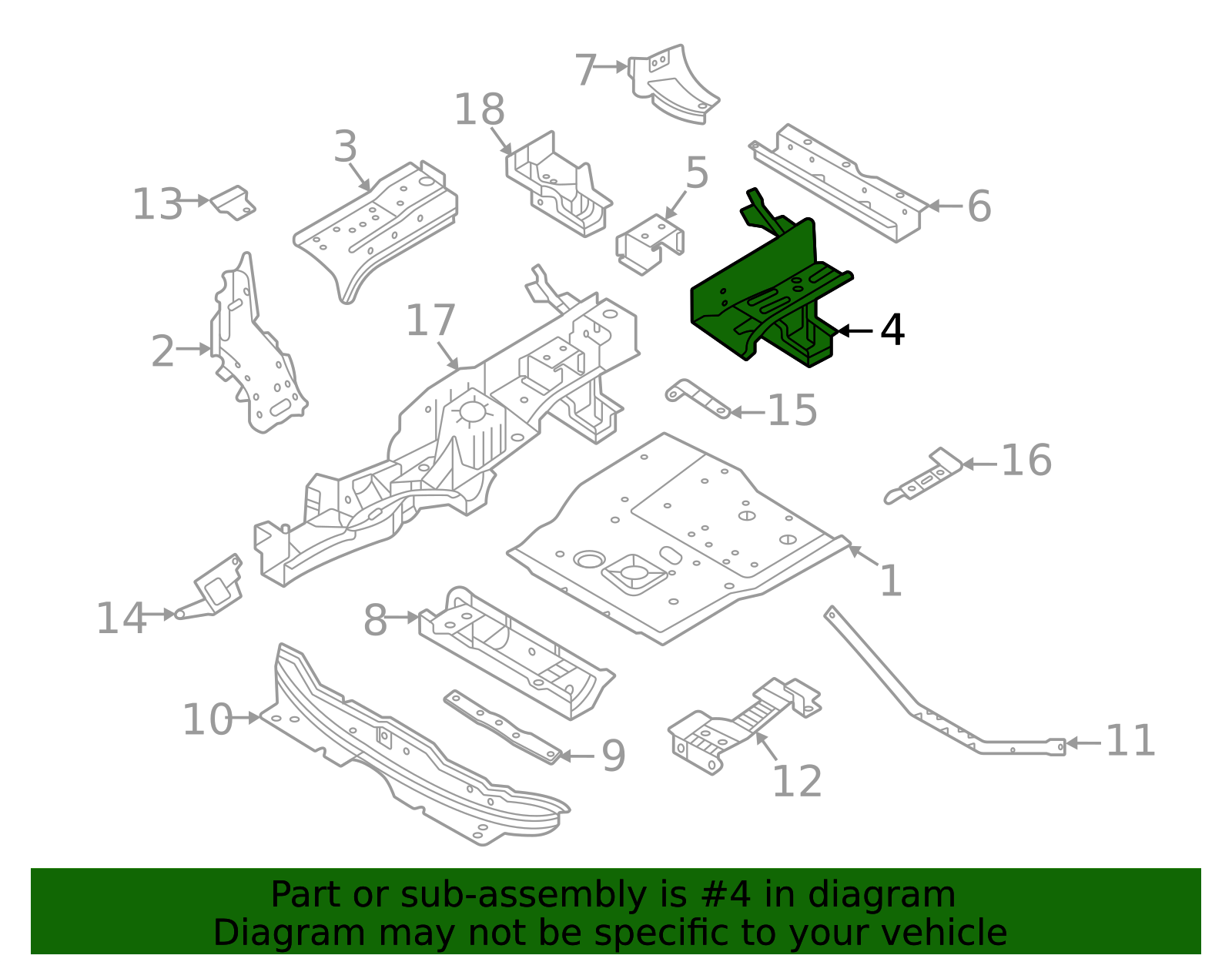 2020-2023 Land Rover Side Extension LR129263 | JaguarParts.com