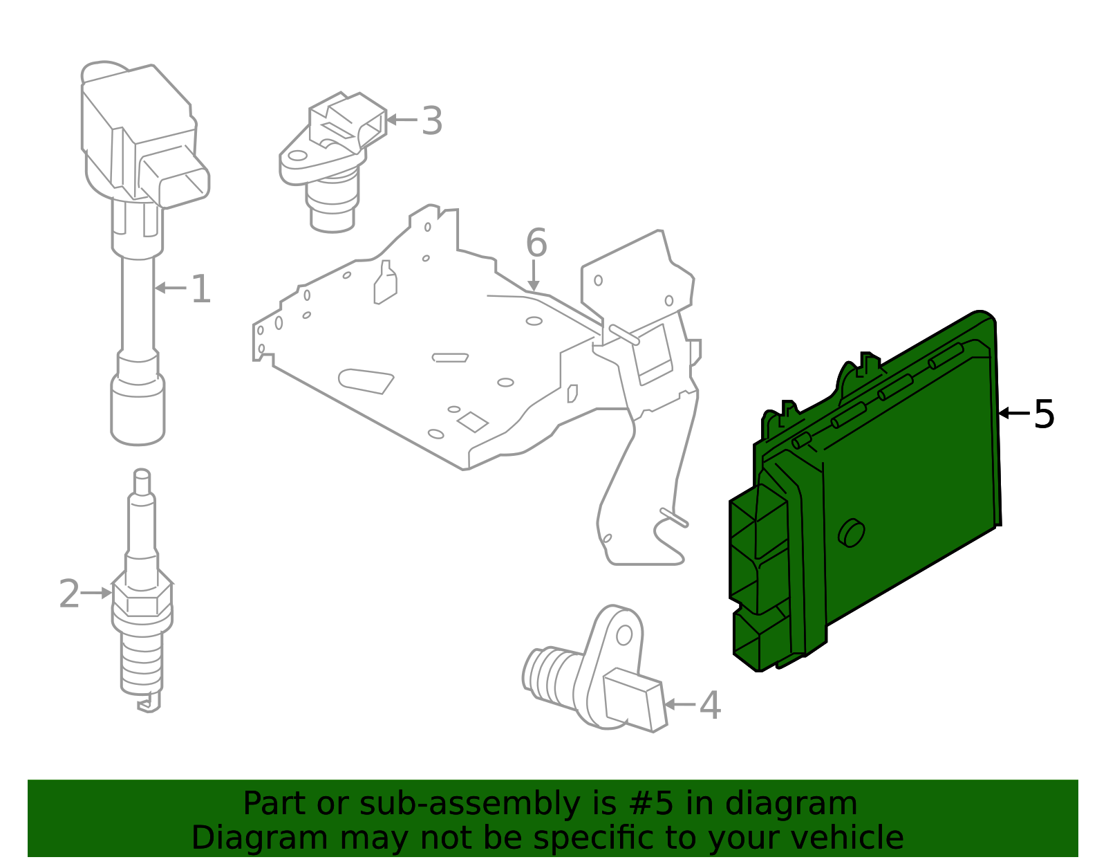 23703-DF40D - Engine Control Module (ECM) 2017-2018 Nissan | Official ...