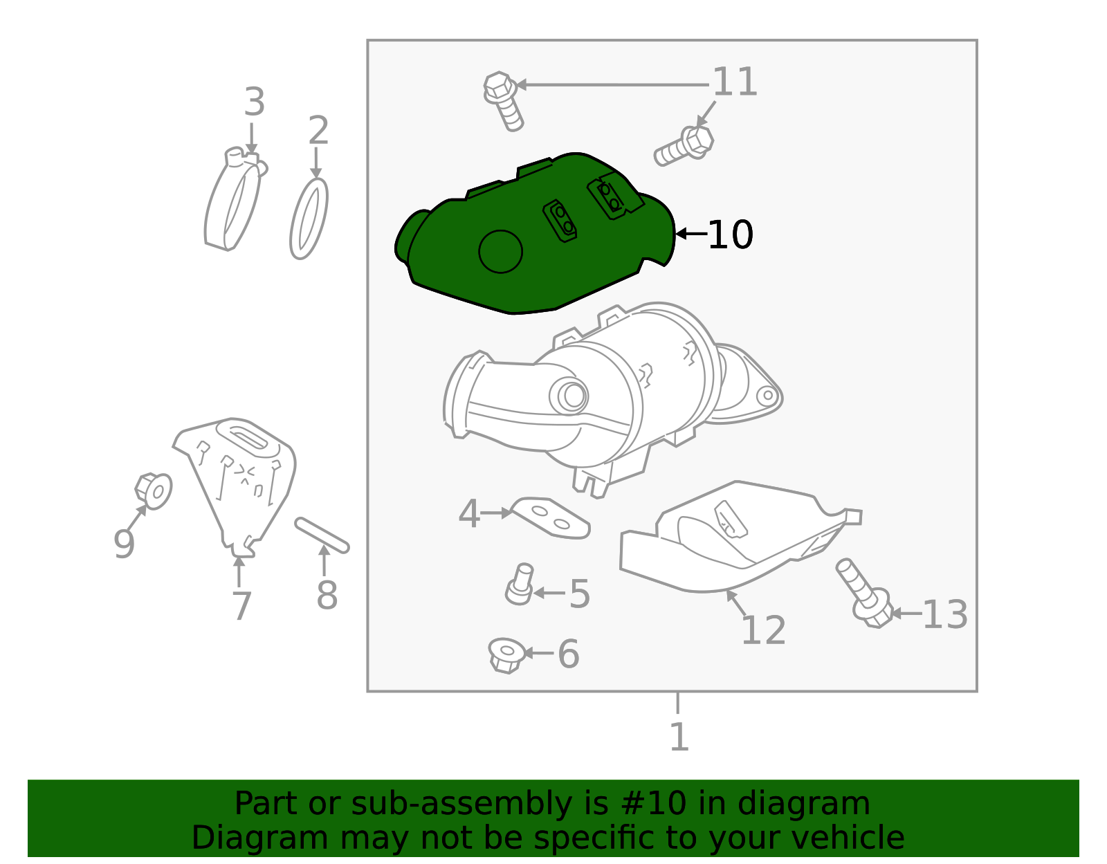 2012-2018 Ford Upper Shield DG1Z-5E258-A | Awesome Parts Ford