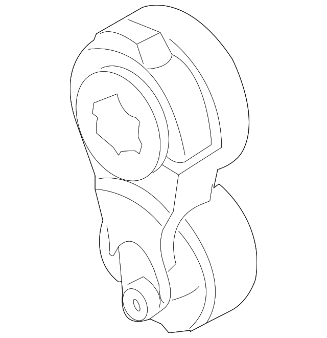 Genuine Accessory Drive Belt Tensioner Assembly - 11955-ET00A ...
