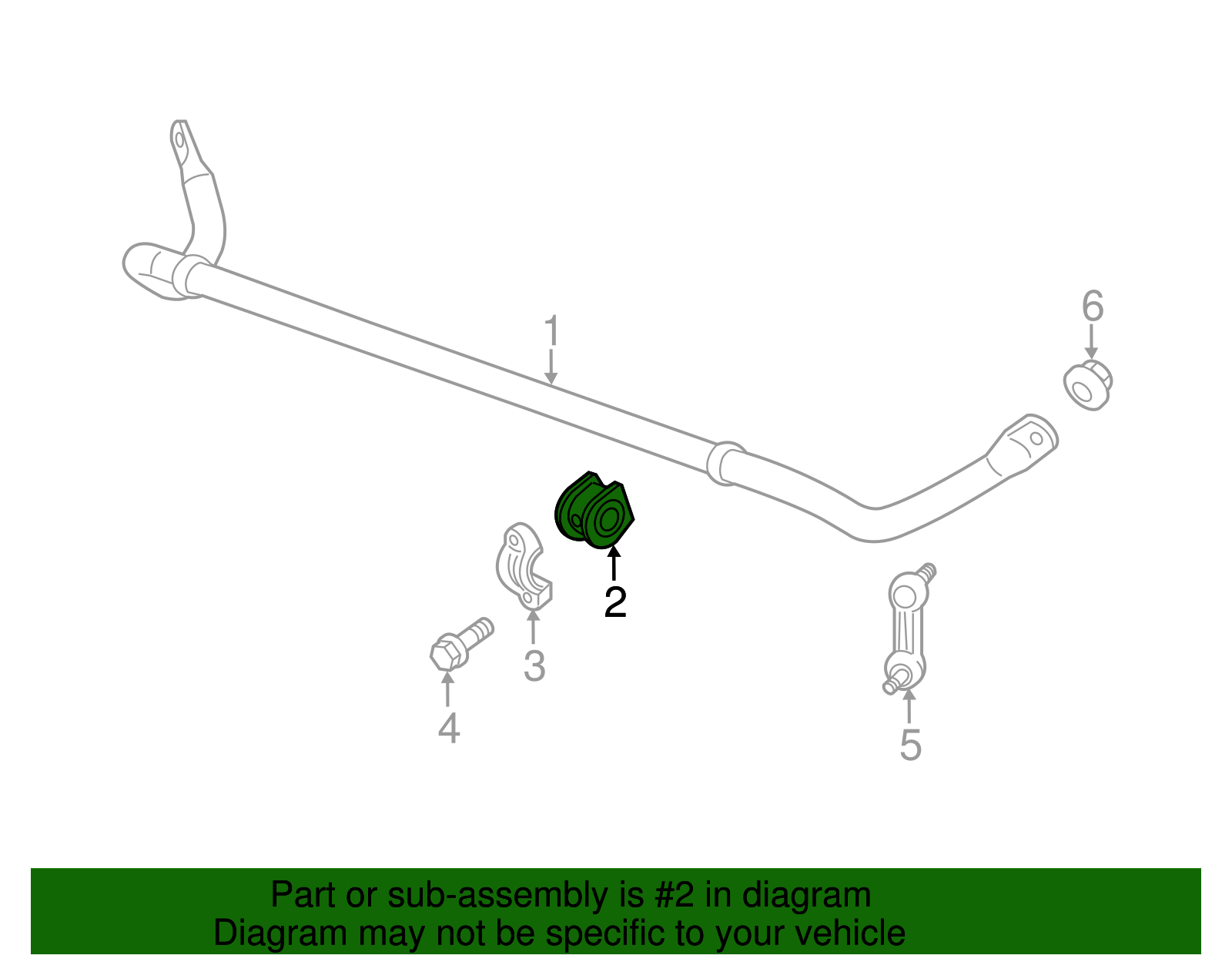 2017-2019 Chevrolet Corvette Front Suspension Stabilizer Shaft ...