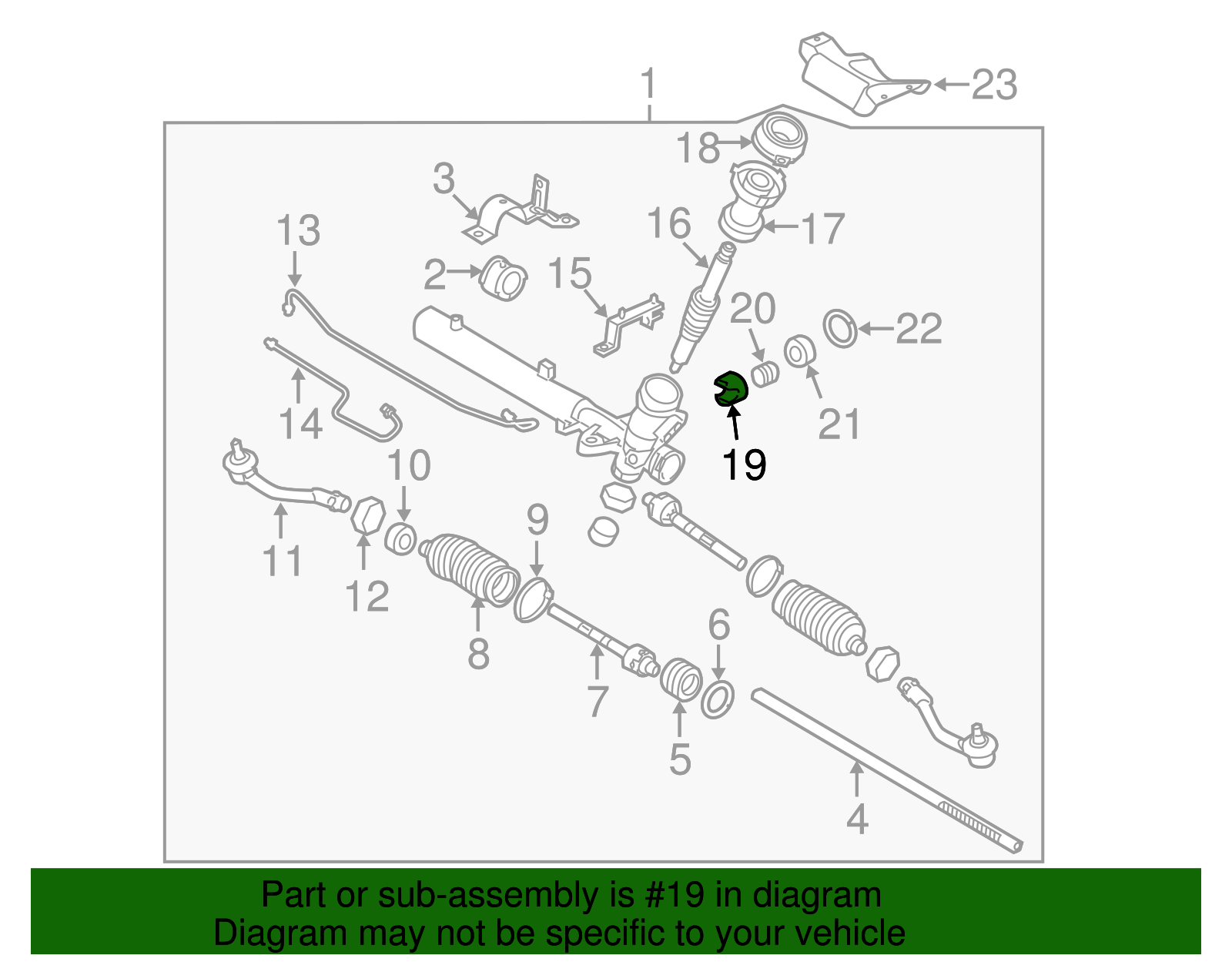 57715-17000 - Yoke 2010-2011 Kia Soul | Kia.Parts Store
