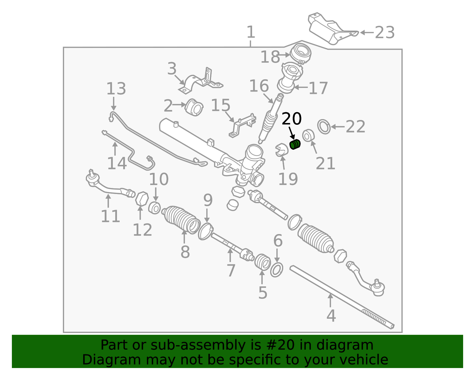 56523-2K000 - Yoke Spring 2010-2011 Kia Soul | Kia.Parts Store