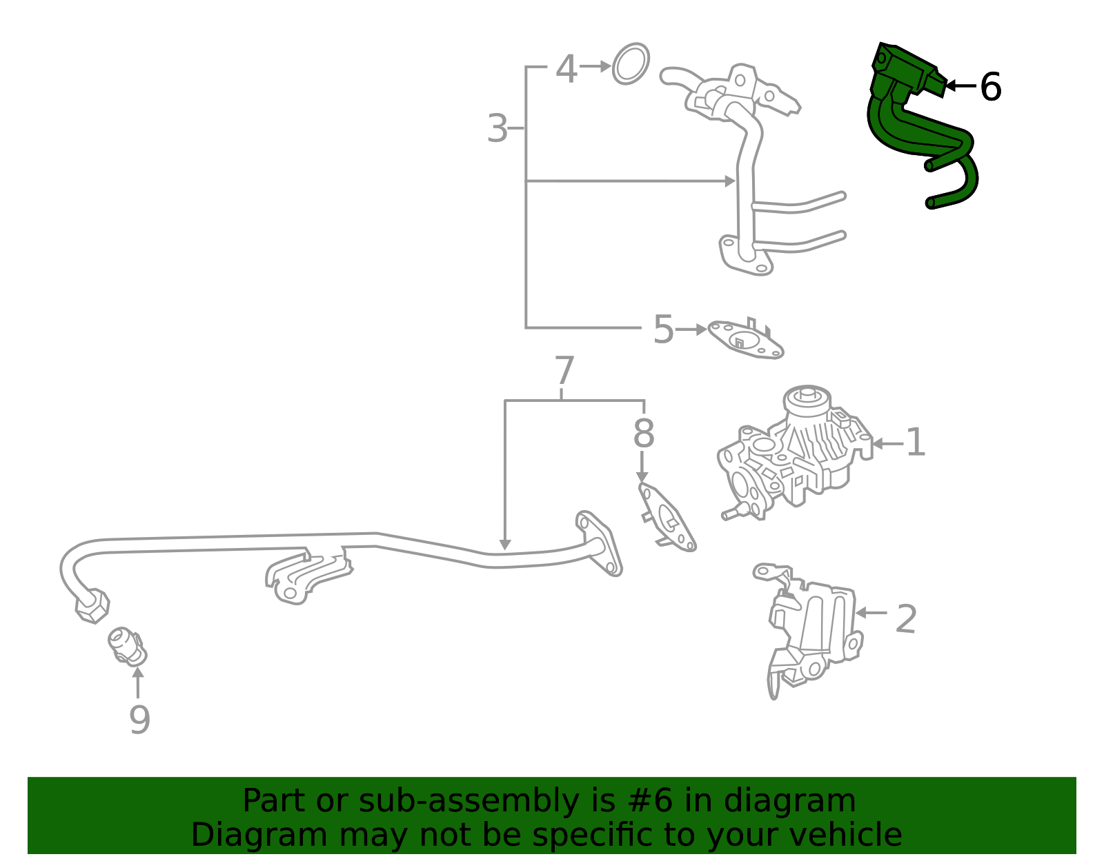 2018-2023 Ford F-150 Valve Exhaust Gas Recirculat JL3Z-9J433-D | Ford ...