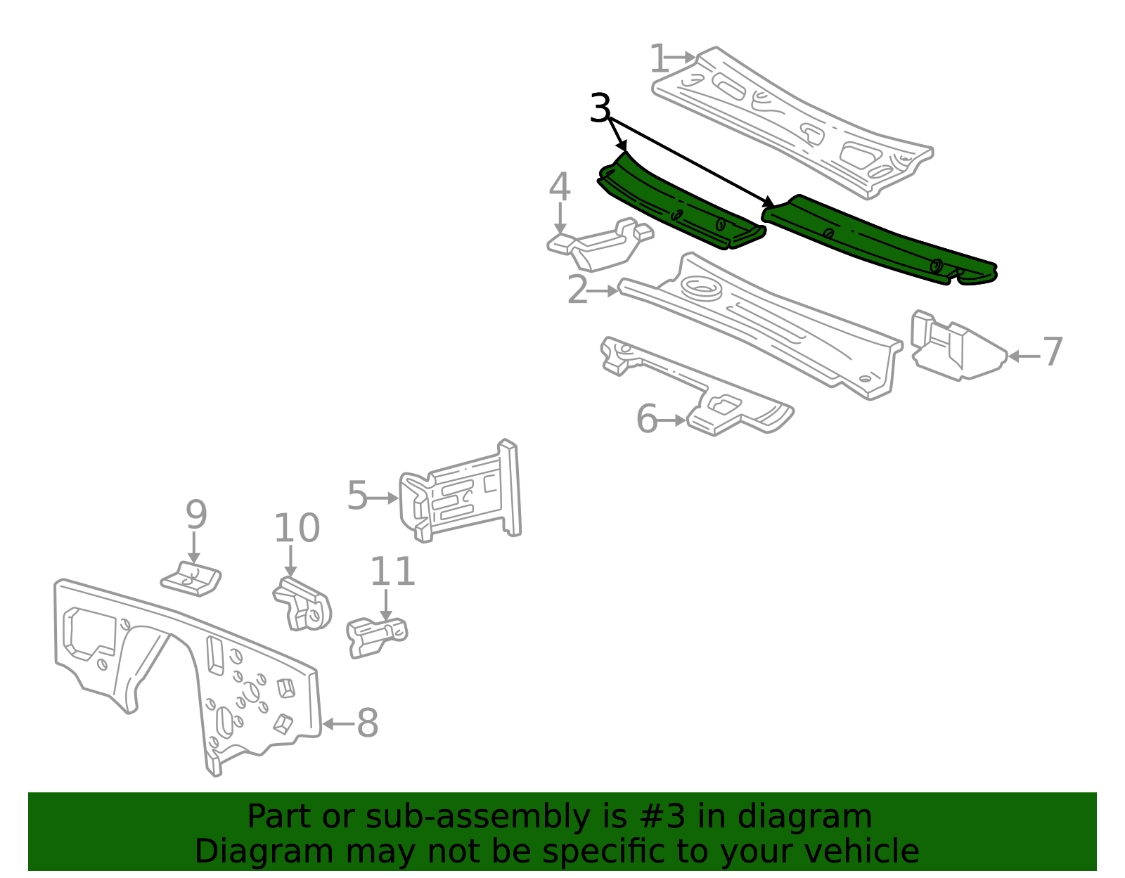 1992-2025 Ford OEM NEW 1992-2021 Ford E-350 Super Duty Left Vent Panel ...