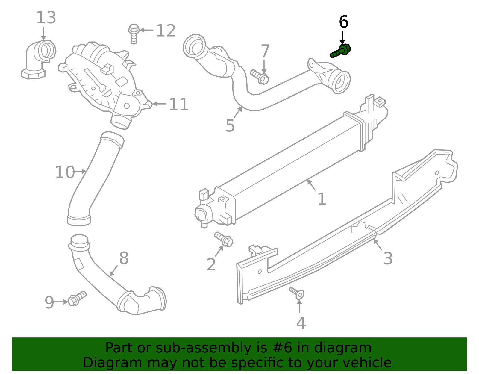 01125-N6041 - Inlet Tube Bolt 2019-2020 Infiniti QX50 | Infiniti of Orland Park