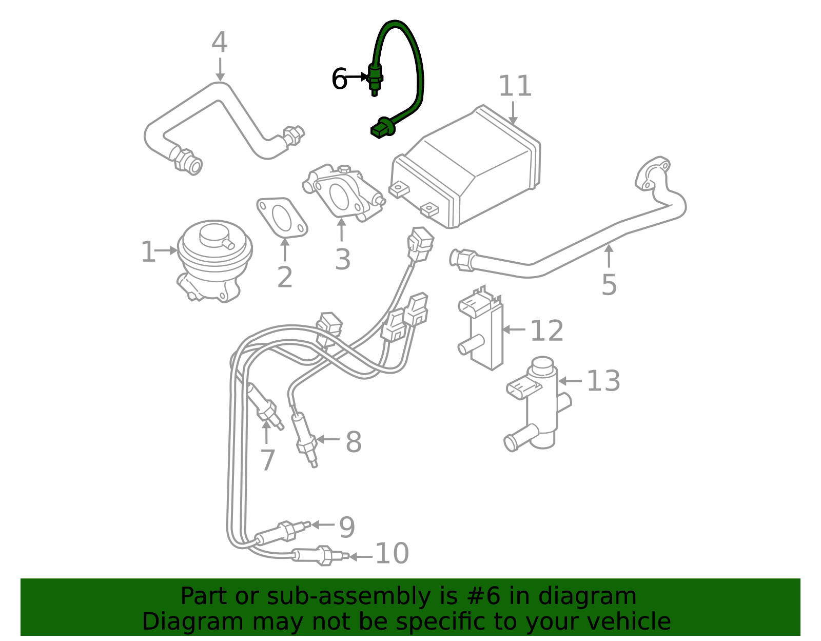 2000-2002 Nissan Sentra Temp Sensor 14730-AH110 | TascaParts.com