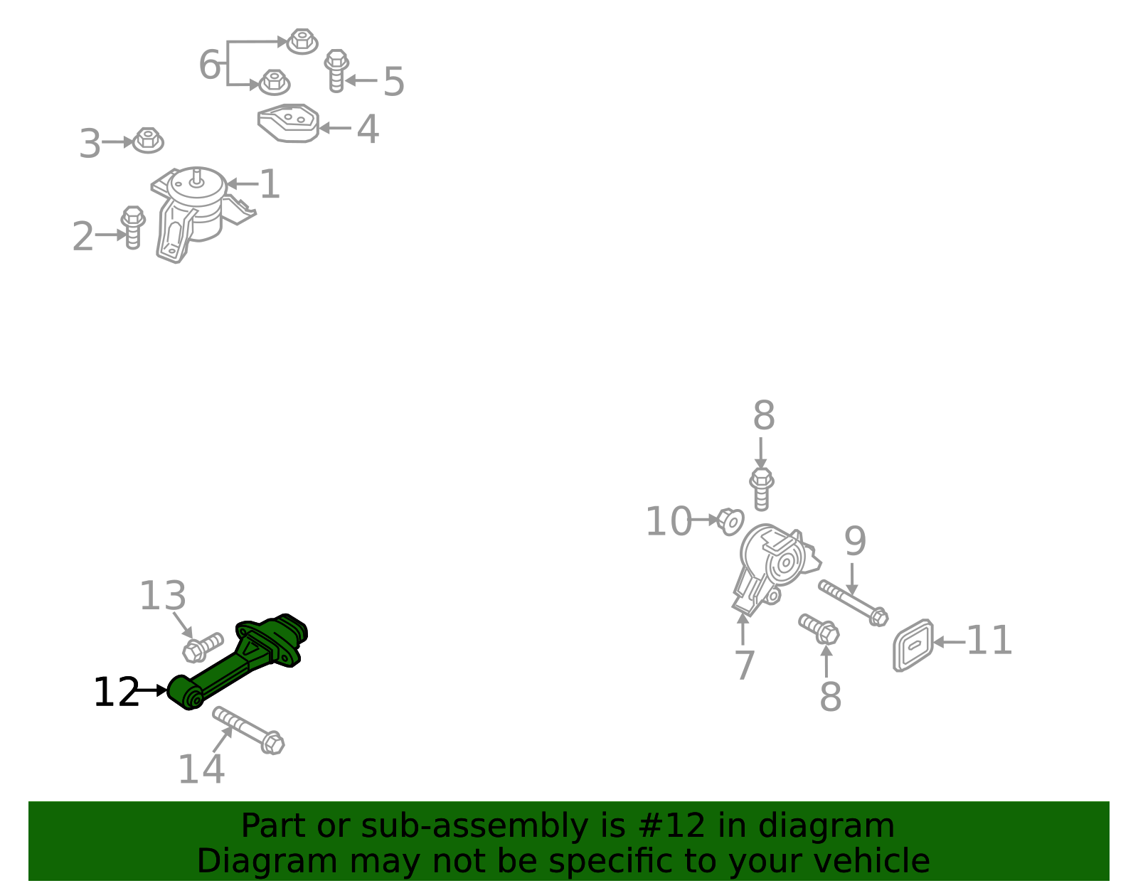 21950-C5100 - Torque Arm 2016-2020 Kia Sorento | Kia.Parts Store