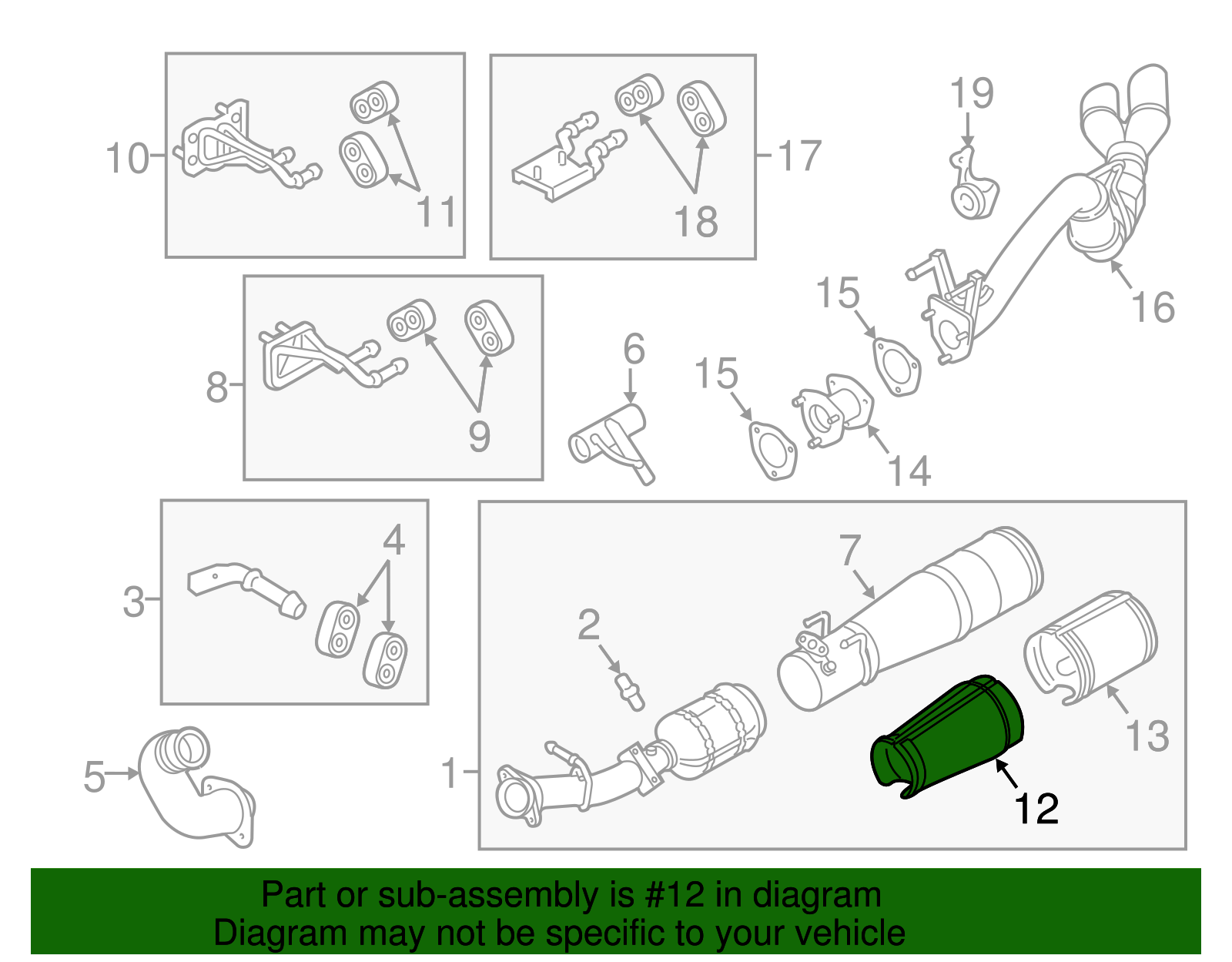 2011-2022 Ford Catalytic Converter Heat Shield BC3Z-5E258-D | Miracle ...
