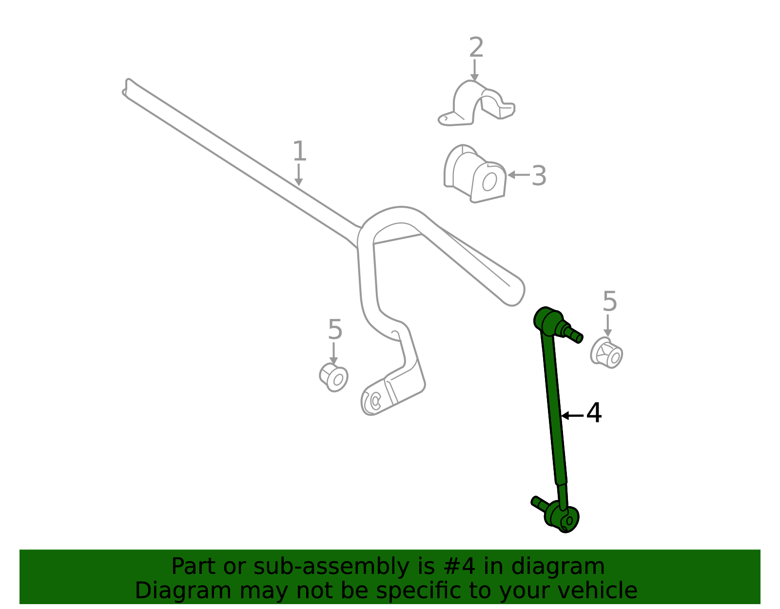 48820-06050 - Stabilizer Link 2007-2017 Toyota | Brantford Toyota Parts