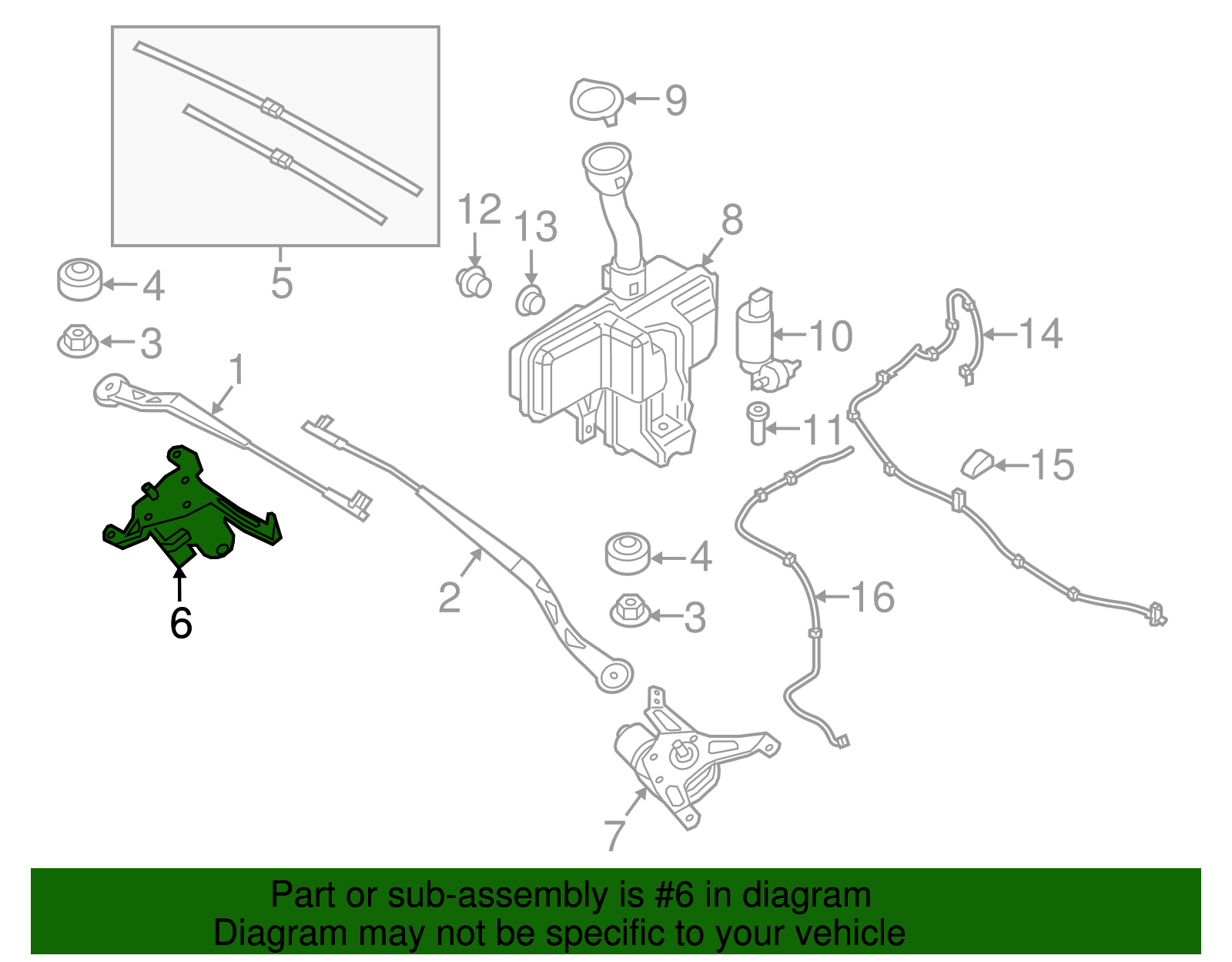 61-61-5-A36-E99 - 2014-2021 BMW - Motor & Linkage | BMWPartsHub