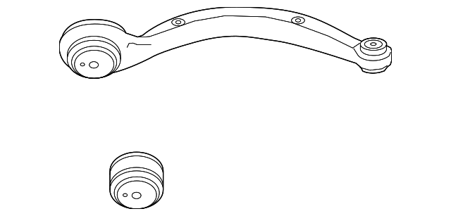 2016-2023 Jaguar Ft Lower Control Arm T2H24313 | OEM Parts Online