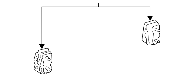 2014-2019 Toyota Corolla Bumper Bracket 52181-02160 | OEM Parts Online