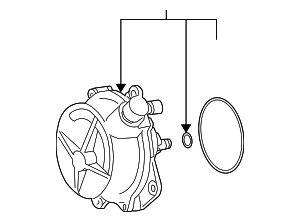 2002-2015 Audi Vacuum Pump 06D-145-100-H | Audi Midwest