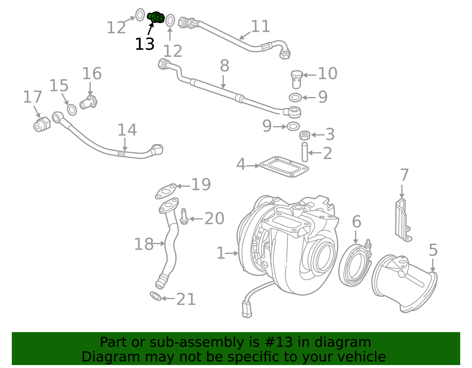 Oil Inlet Tube Adapter 68005452AA | Mopar Parts Canada