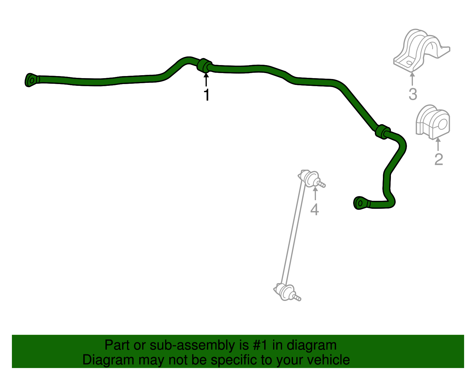 51300-TM8-A01 - 2010-2014 Honda Insight - Spring Front Stabilizer ...