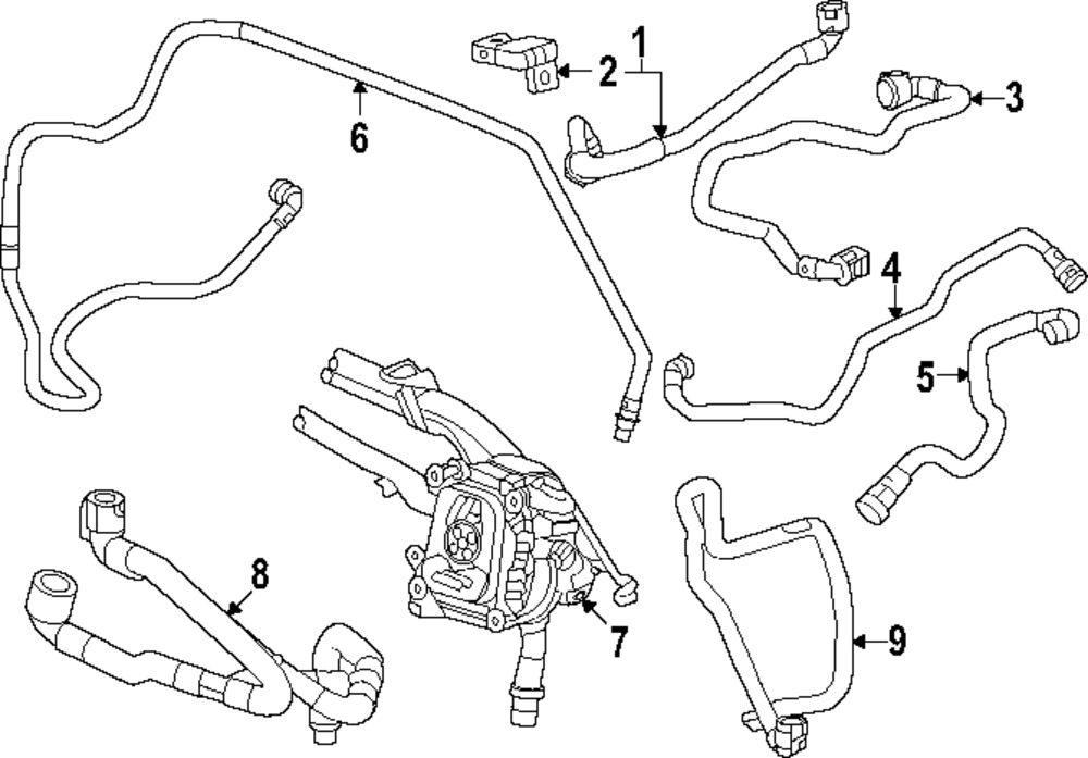 2024-2025 GM Outlet Hose 85659018 | Courtesy Parts