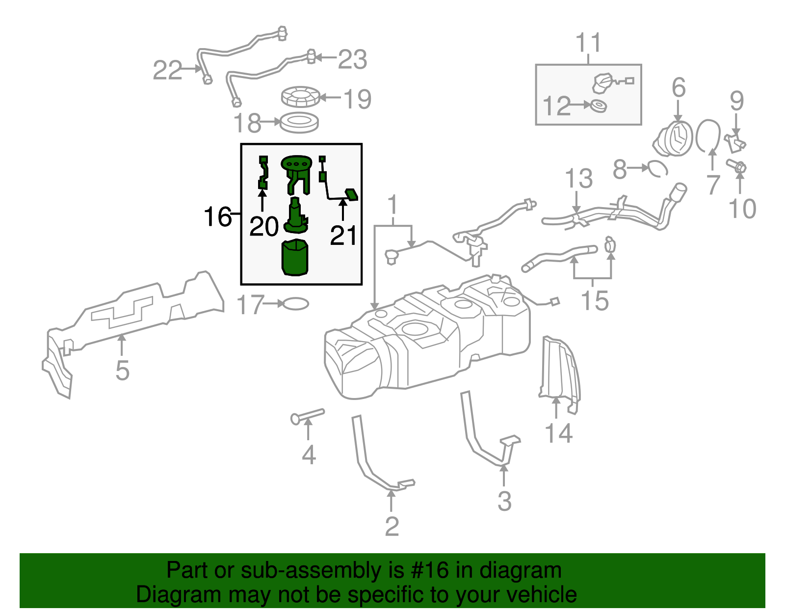 Genuine Toyota Tundra Fuel Pump Assembly 77020-0C082 | Frontier Toyota