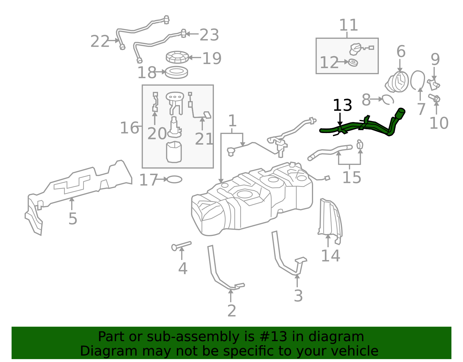 Fuel Filler Neck - OEM Fuel System Tube for Toyota | AutoNation Parts