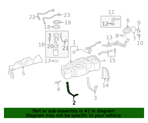 77601-0C130 - High-Quality Fuel Tank Strap for 2004-2022 Toyota ...