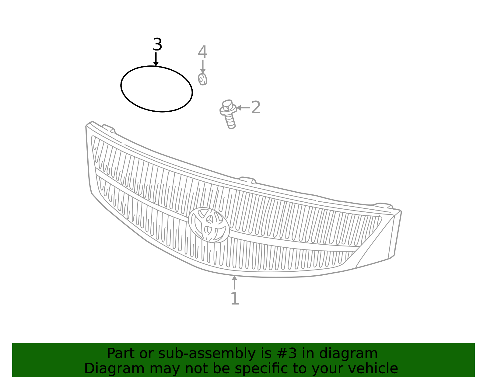 75311-06020 - Grille Emblem Norm Reeves Toyota Dallas