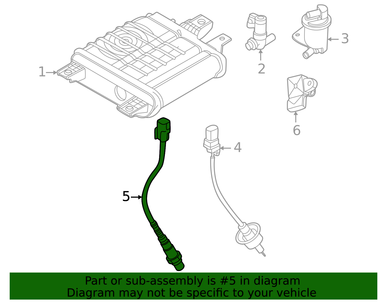 Genuine Oxygen Sensor for 2021-2025 Hyundai | Part# 39210-2S101 ...