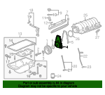 1998-2020 GM Rear Main Seal Housing (Includes Seal & Gasket) 12639250 ...