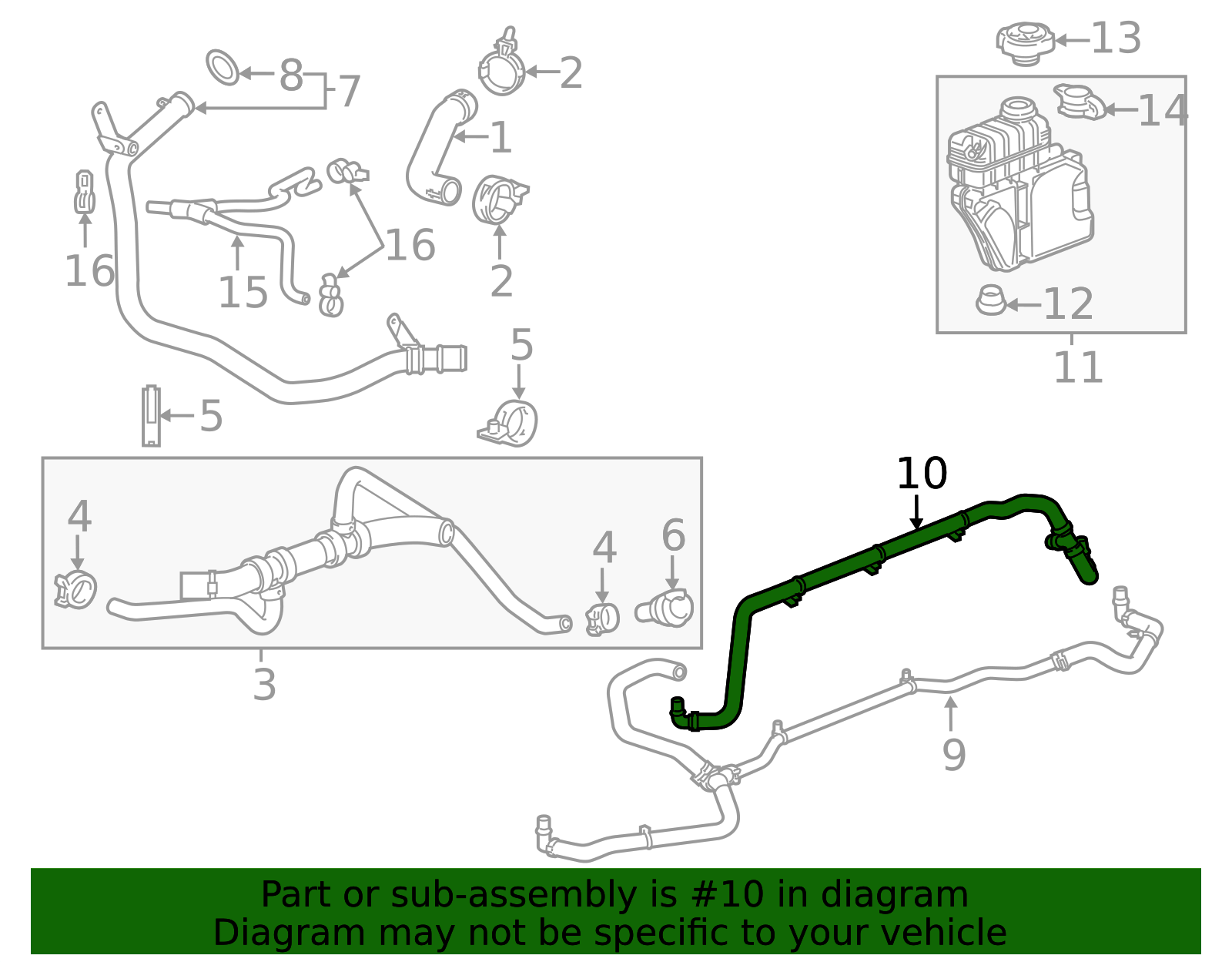 Buy Genuine GM Auto Parts - Hose (Part # 23175771) | GM Parts Store