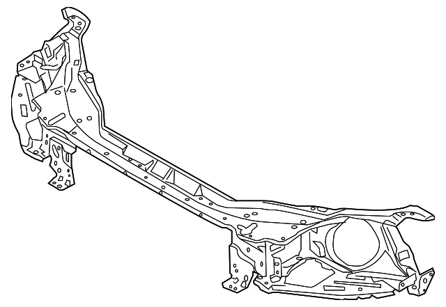 2010-2017 Volvo XC60 Radiator Support 31416750 | TascaParts.com