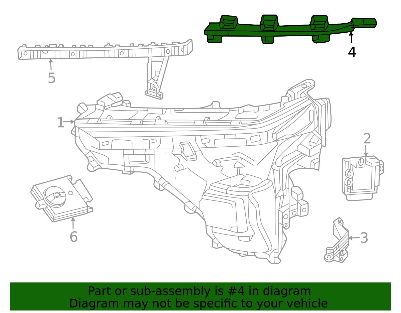 2025 Toyota Crown Signia Upper Bracket 53246-30050 | Toyota Parts Center