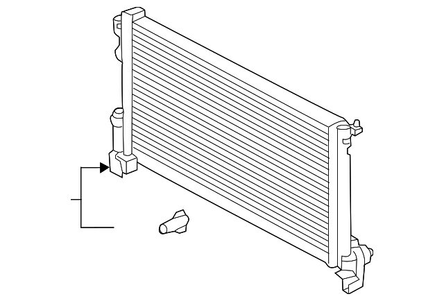 2025 Volvo XC90 Radiator 32441017 | OEM Parts Online