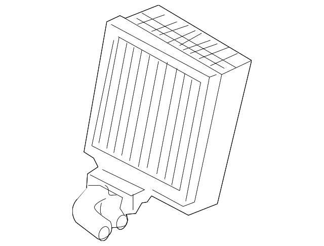 2007-2015 Audi Q7 Evaporator Core 7L0-820-105-B | Audi USA Parts
