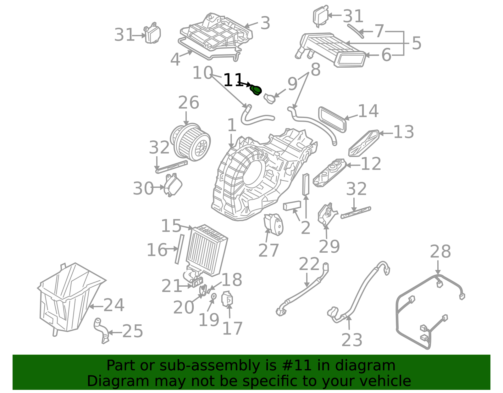 Genuine Audi N-906-870-01 | Water Hose Assembly Clamp | FREE Shipping ...