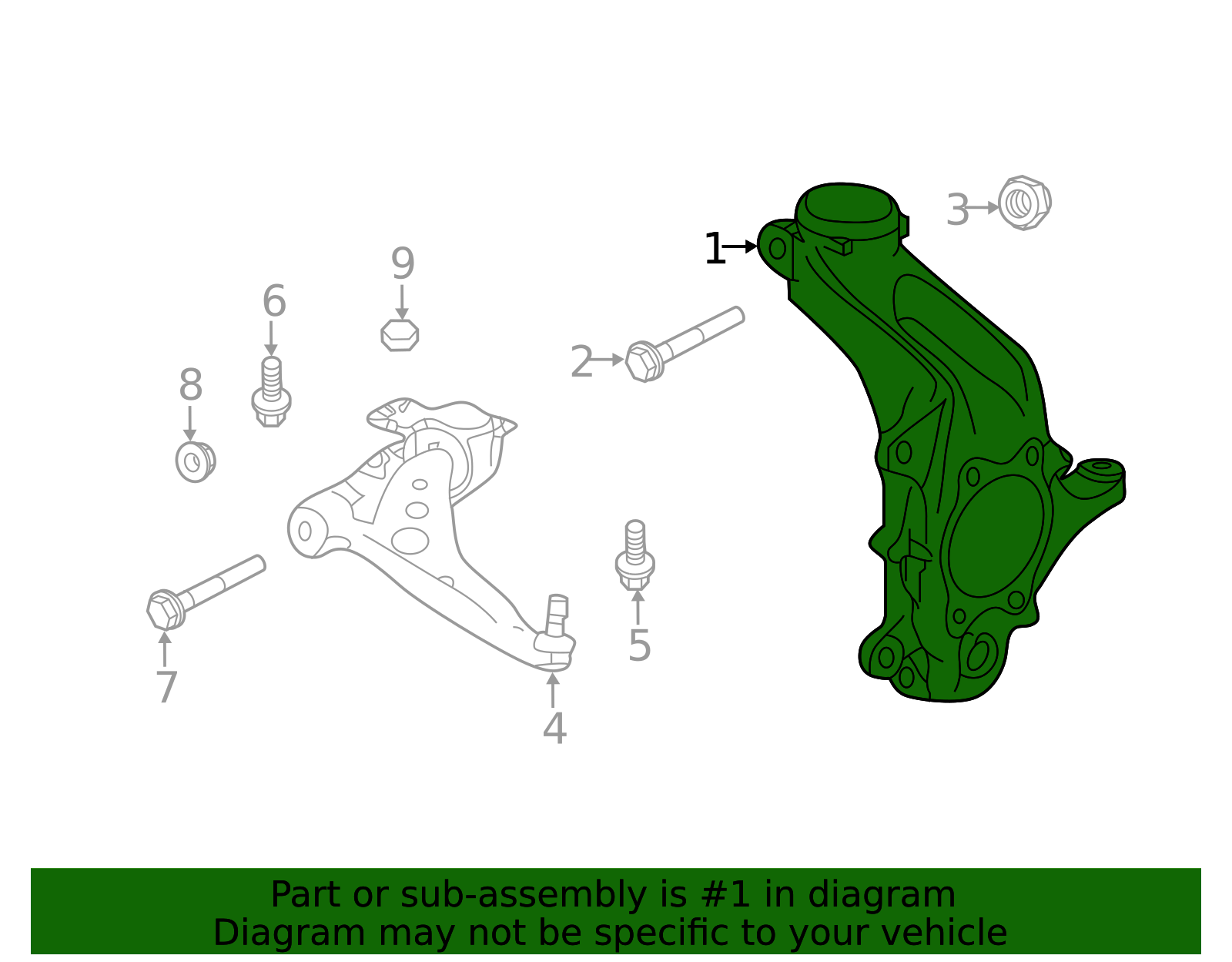 2019-2020 Infiniti QX50 Knuckle 40015-5NA0A | Infiniti of Orland Park