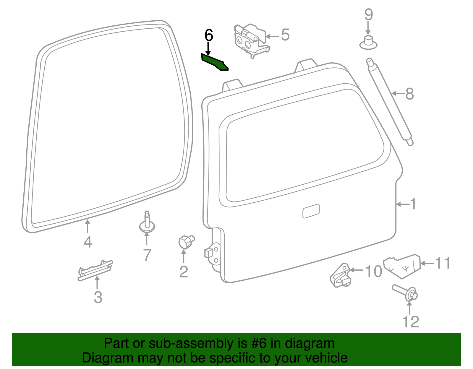 1997-2017 Ford Hinge Pad F75Z-7842840-AA | Awesome Parts Ford
