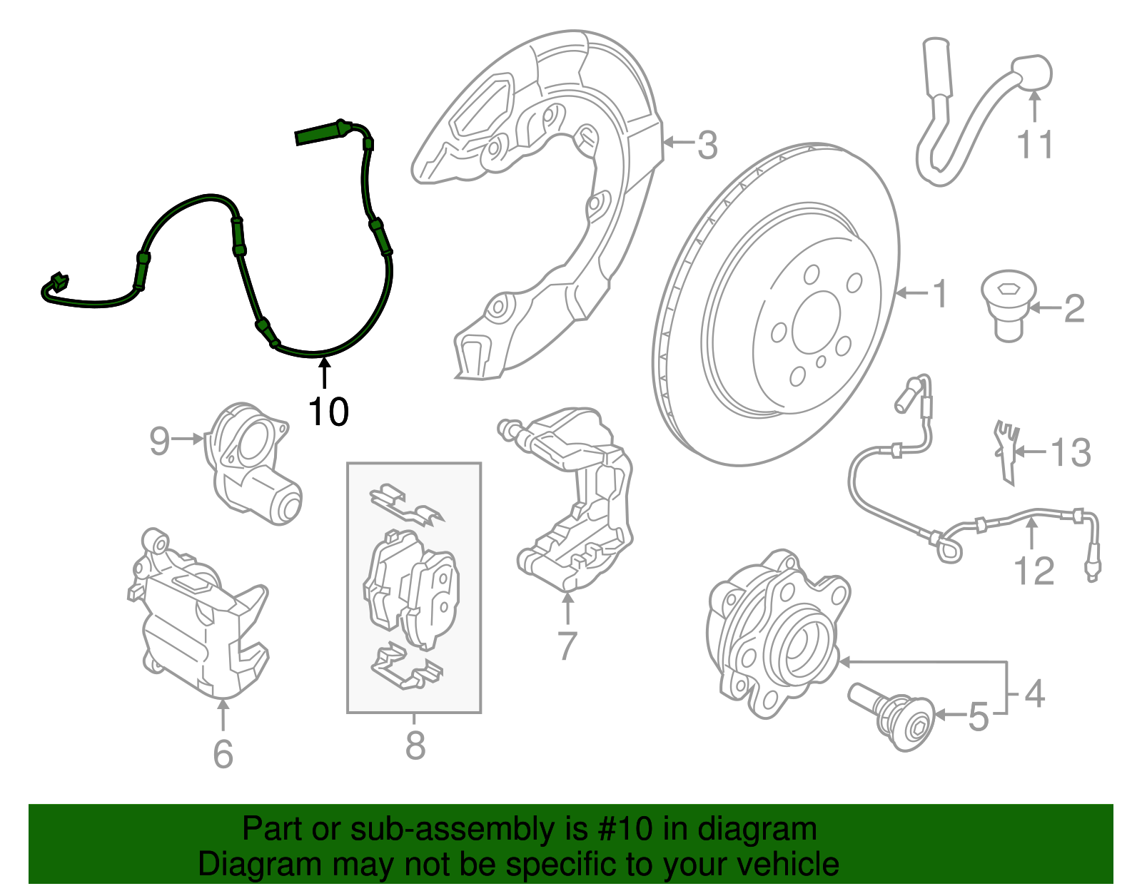 34356890791 - 2016-2025 BMW Wear Indicator (34-35-6-890-791) | BMW of ...