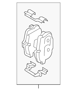 34216890353 - 2020-2025 BMW Brake Pads Rear (34-21-6-890-353) | BMW of ...