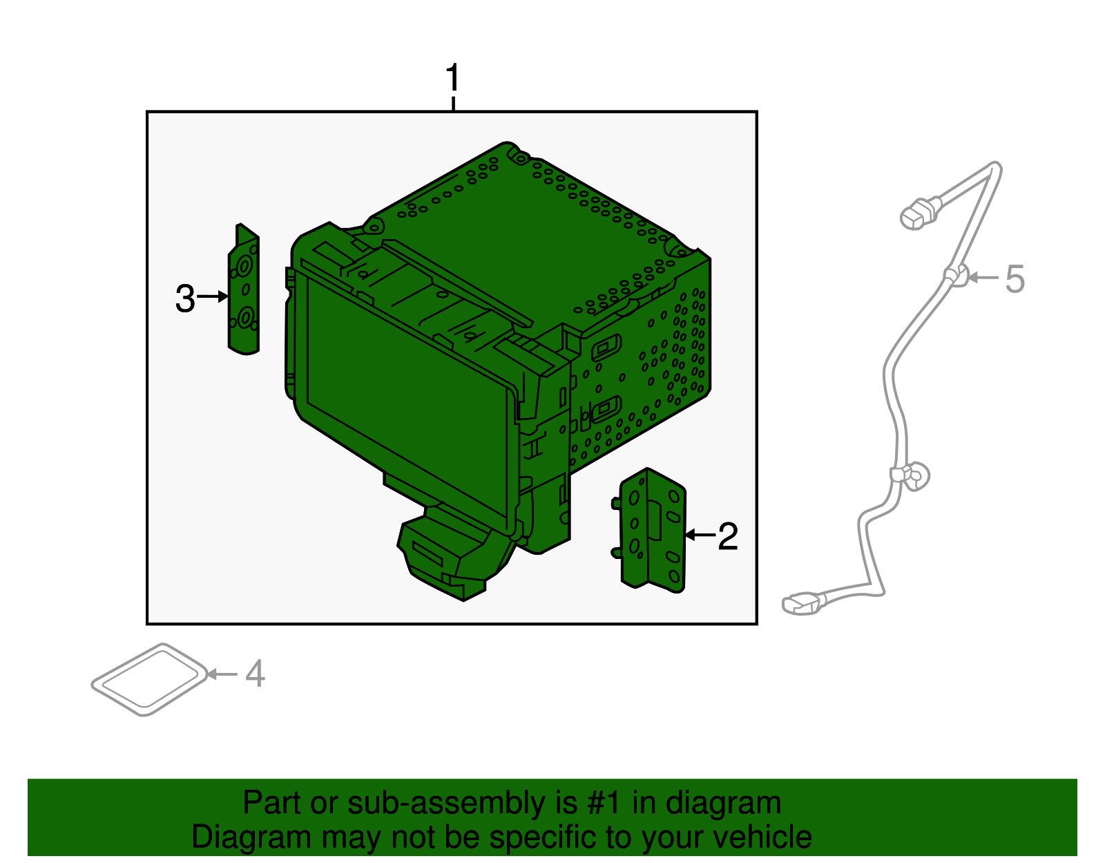2017-2019 Kia Sportage | Display System | 96560-D9100WK | Kia Auto Parts