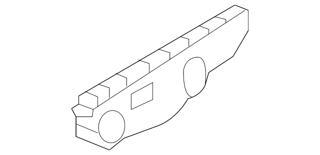 2013-2015 Nissan Sentra Side Retainer 62225-3SH0A | Burien Nissan Parts