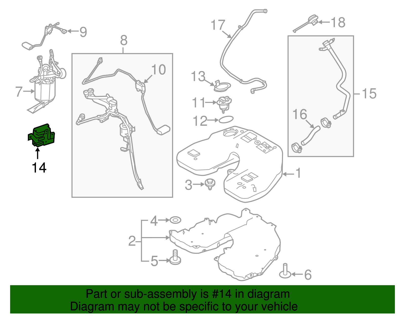2013-2022 Land Rover Fuel Pump Driver Module LR039218 | OEM Parts Online
