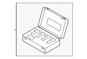 2H0-698-137-A - Wheel Lock Kit 2015-2017 Volkswagen Touareg | OEM VW ...