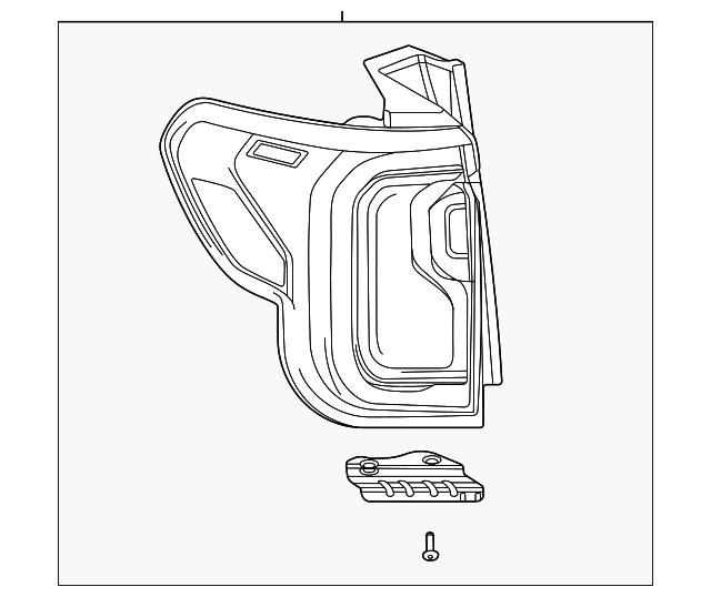 2020-2023 GMC Acadia Tail Lamp 85150719 GM | GMPartsDirect.com
