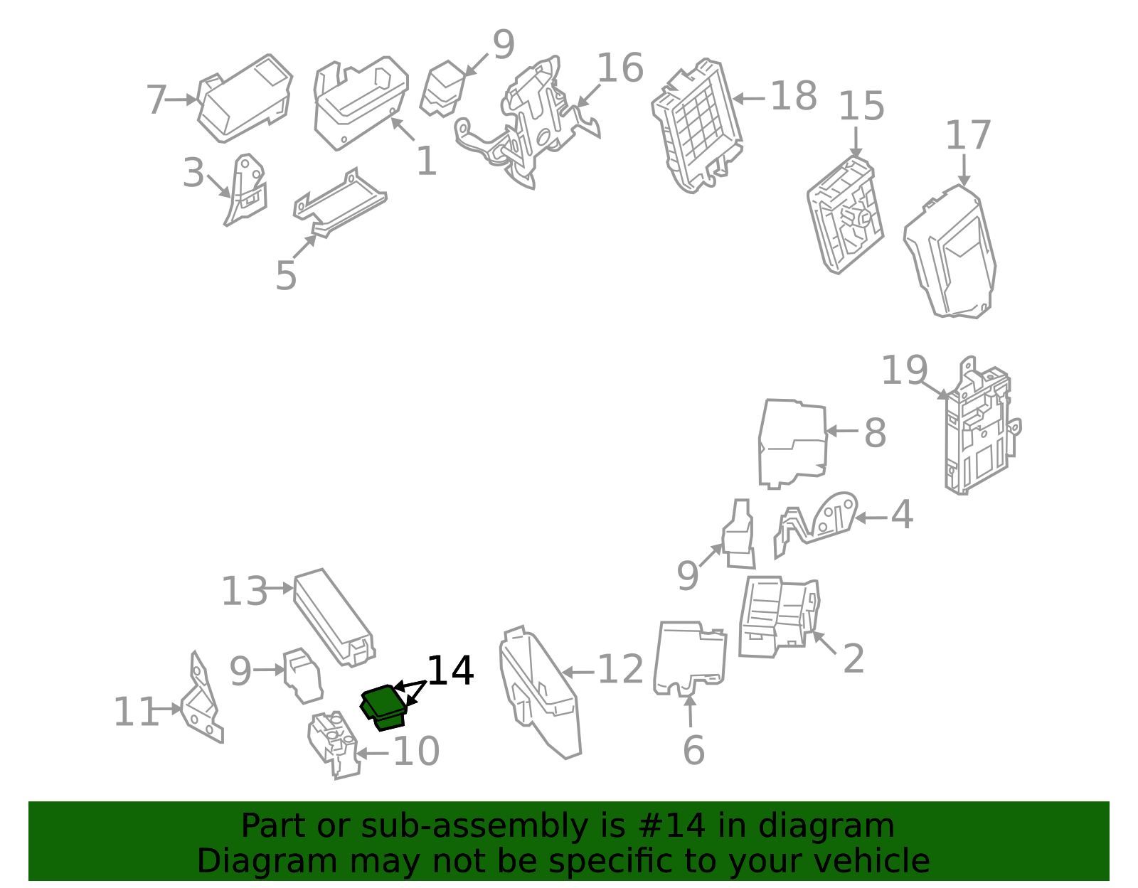 24370-C994B - Fusible Link 2009-2024 Nissan | Official Nissan Parts Store